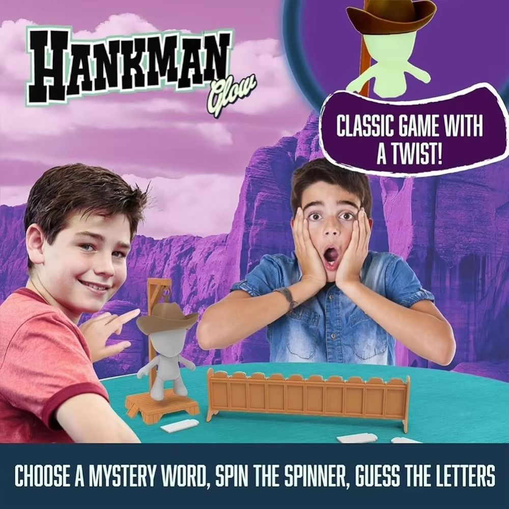 Educational Toy Multiplayer Magnetic Hangman Board Games Develop ...
