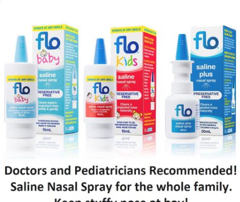 Flo Baby Saline Nasal Spray 15ml