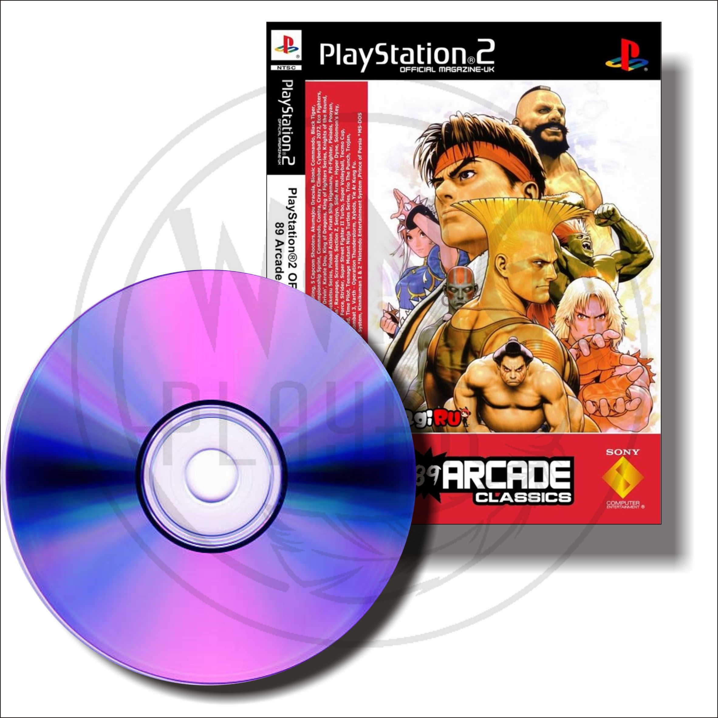 PS2 GAME - 89 Arcade Classics Collection | Lazada