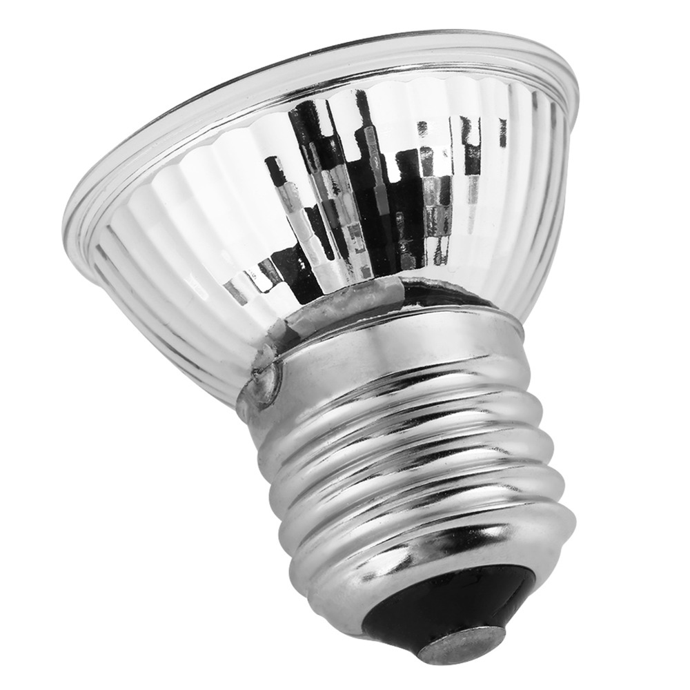 New 25W Aquarium Heat Lamp 220-240V Full Spectrum Heating Light 50W ...