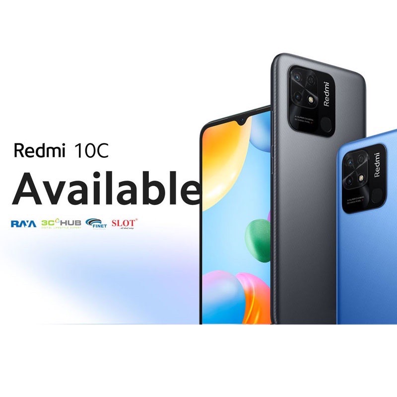 [ฟรีเคสฟิล์ม] Xiaomi Redmi 10C แท้ (4+64/128GB) จอ 6.71 เครื่องใหม่รับประกันศูนย์ไทย 15 เดือน ...