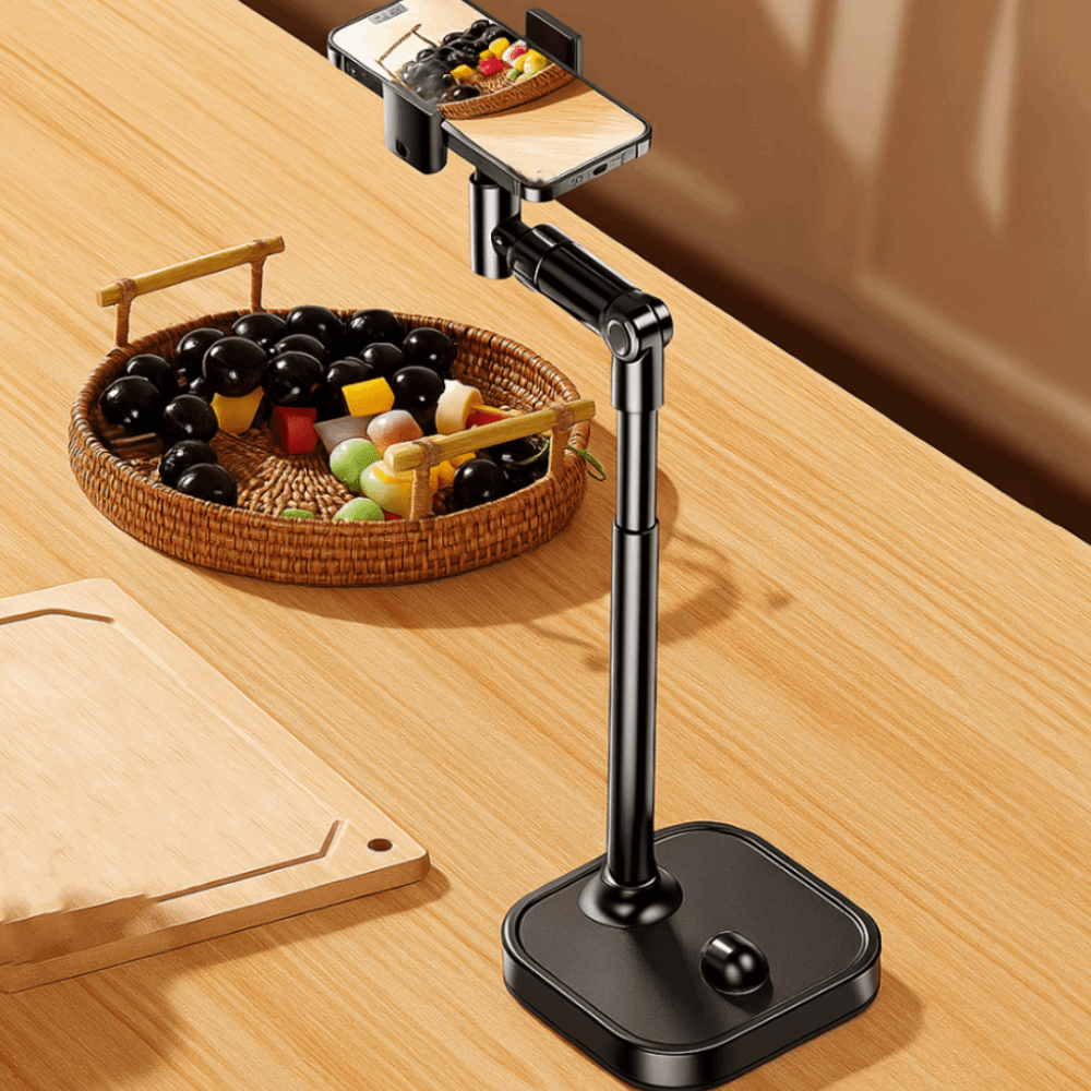 Stretchable 2 in Telescopic Phone Stand Overhead Adjustable Height ...