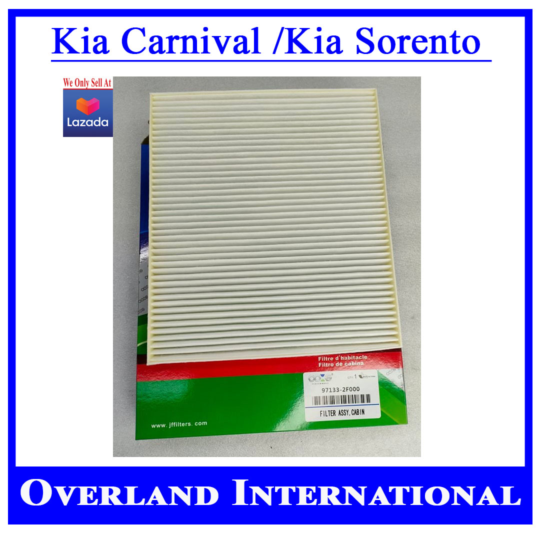 CABIN AIR FILTER AIR CLEANER (21x24x2cm) Kia Carnival Sedona 2005-2014 ...