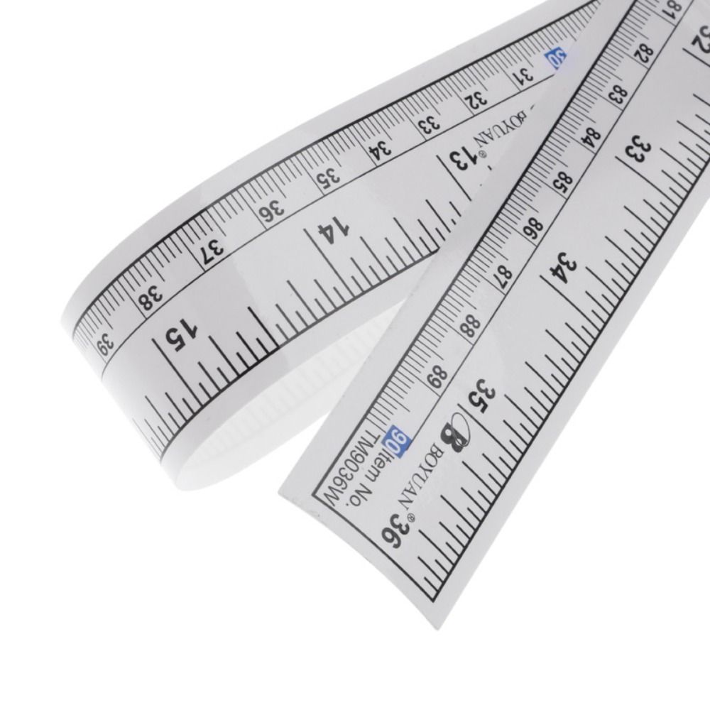 5Pcs Drafting Table Imperial Metric Scale Vinyl Ruler Measuring Tape ...