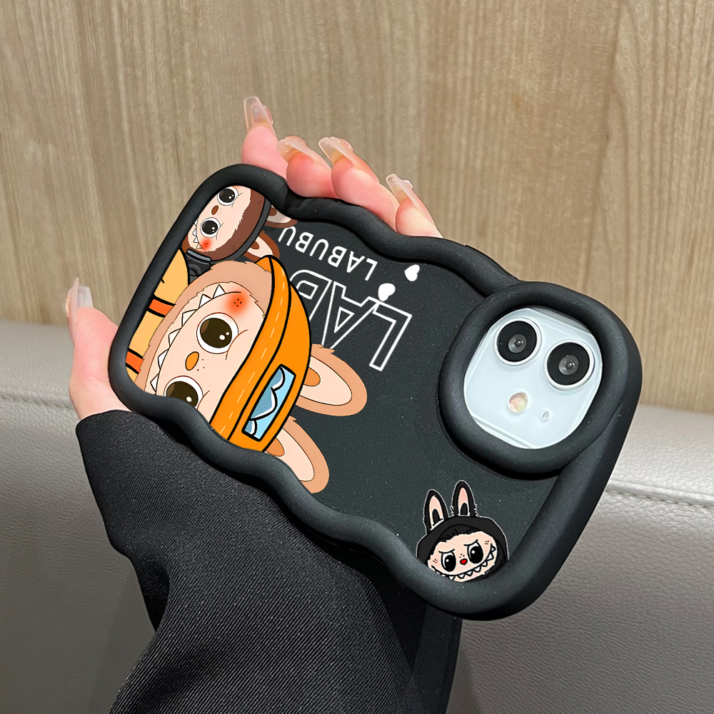 BILI for Redmi Note 11 Note 11S Back Cover Three Labubu Pattern Design ...