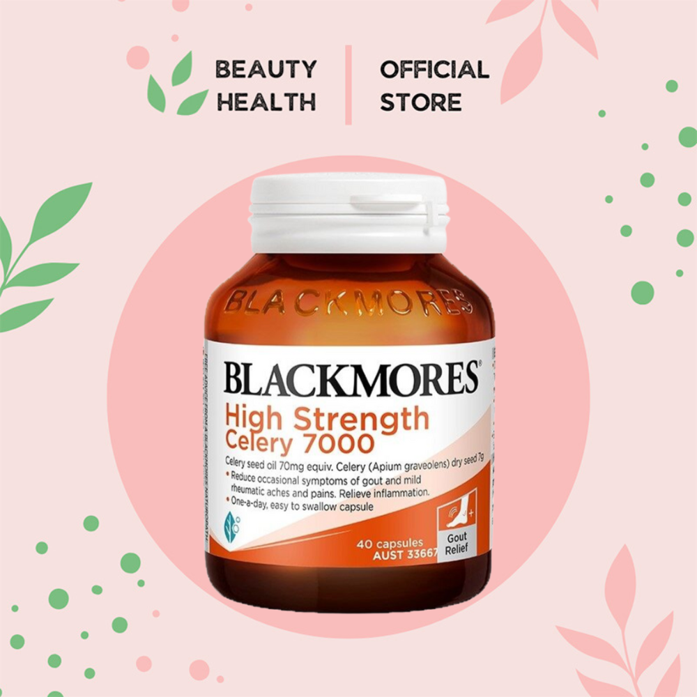 Blackmores High Strength Celery 7000mg l 40 Tablets [BeautyHealth.sg ...