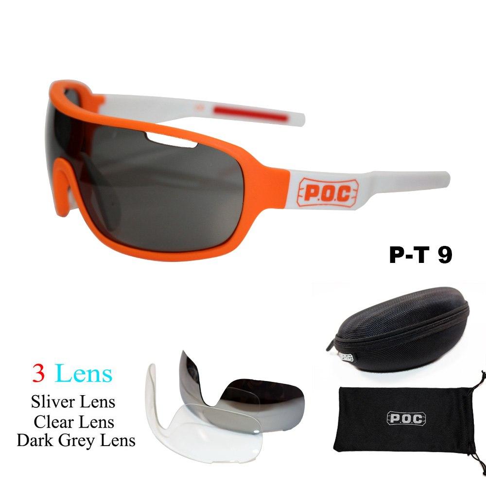 3 Lens Sport Cycling Eyewear Bicycle Sun glasses Gafas ciclismo Bike ...