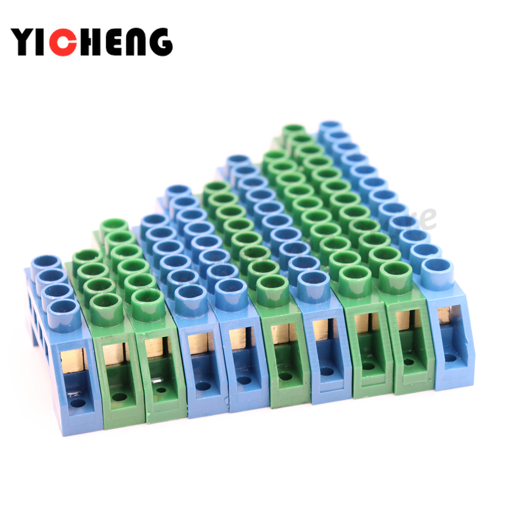 【OneWorldGoods】1Pcs Copper rail terminal block Neutral row terminal ...