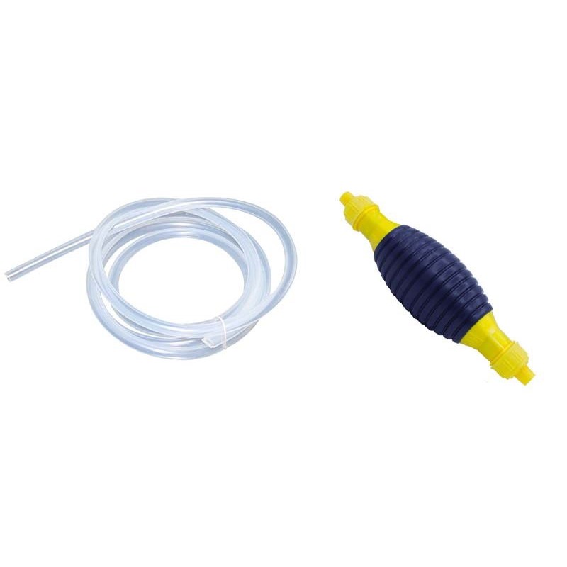 Universal Car Portable Manual Fuel Pump Transfer Hand Primer for Gas ...