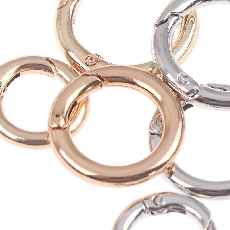 2Pcs Metal Spring O-Ring Buckles Clips Carabiner Purses Handbags Bag ...