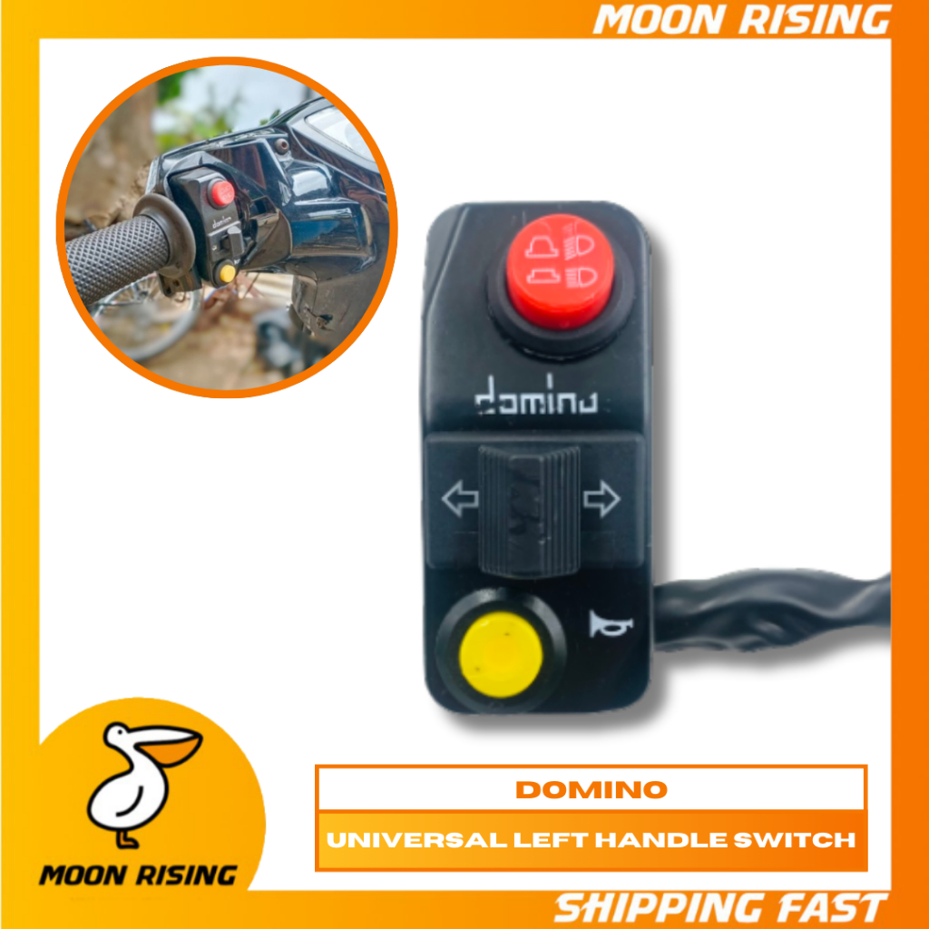 MOTORCYCLE GENUINE PARTS UNIVERSAL HANDLE SWITCH LEFT SIDE | Lazada PH