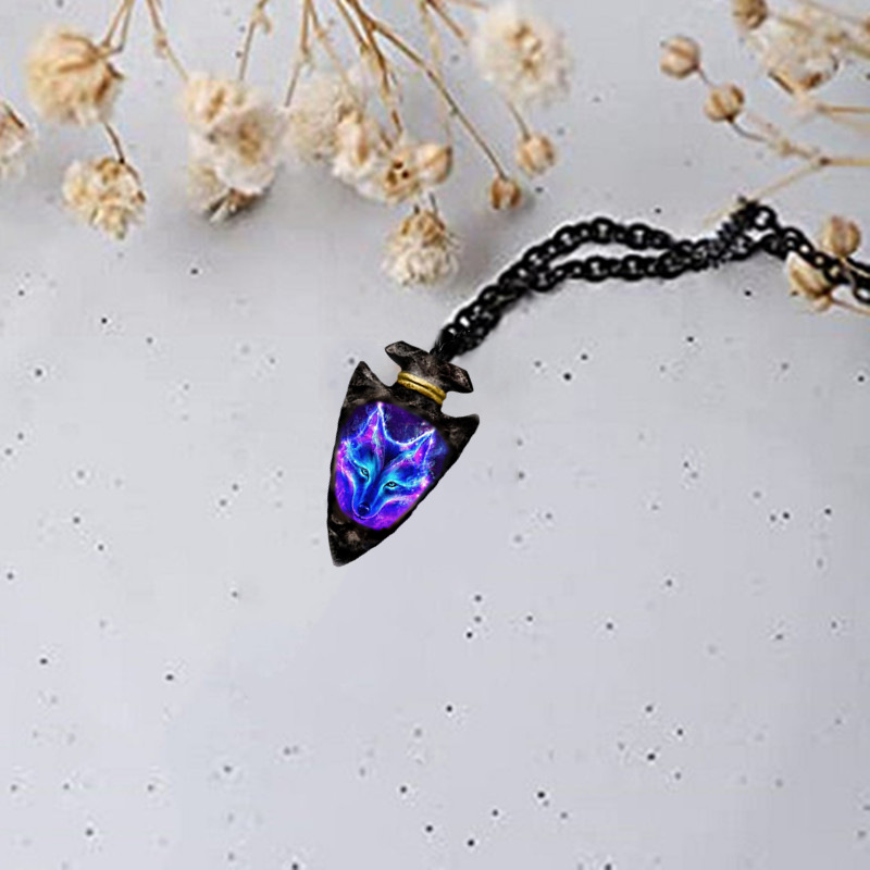 【Clearance Sale】temu New Style Wolf Head Creative Pendant Personalized ...