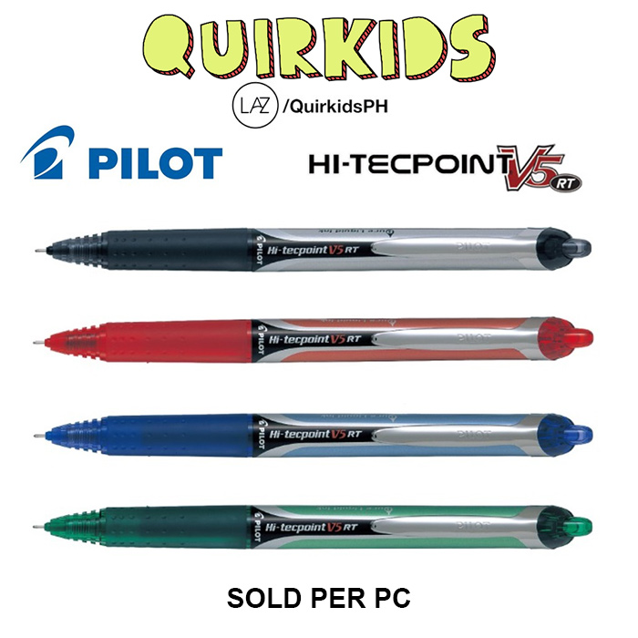 Pilot V5 / V7 RT Hi-Techpoint Roller Ball Retractable Pen 0.5 / 0.7 ...