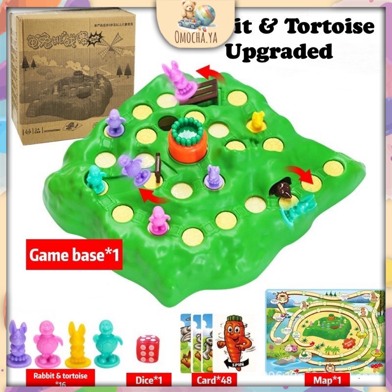 Bunny Trap Board Games Puzzle Rabbit Tortoise Interactive Early ...