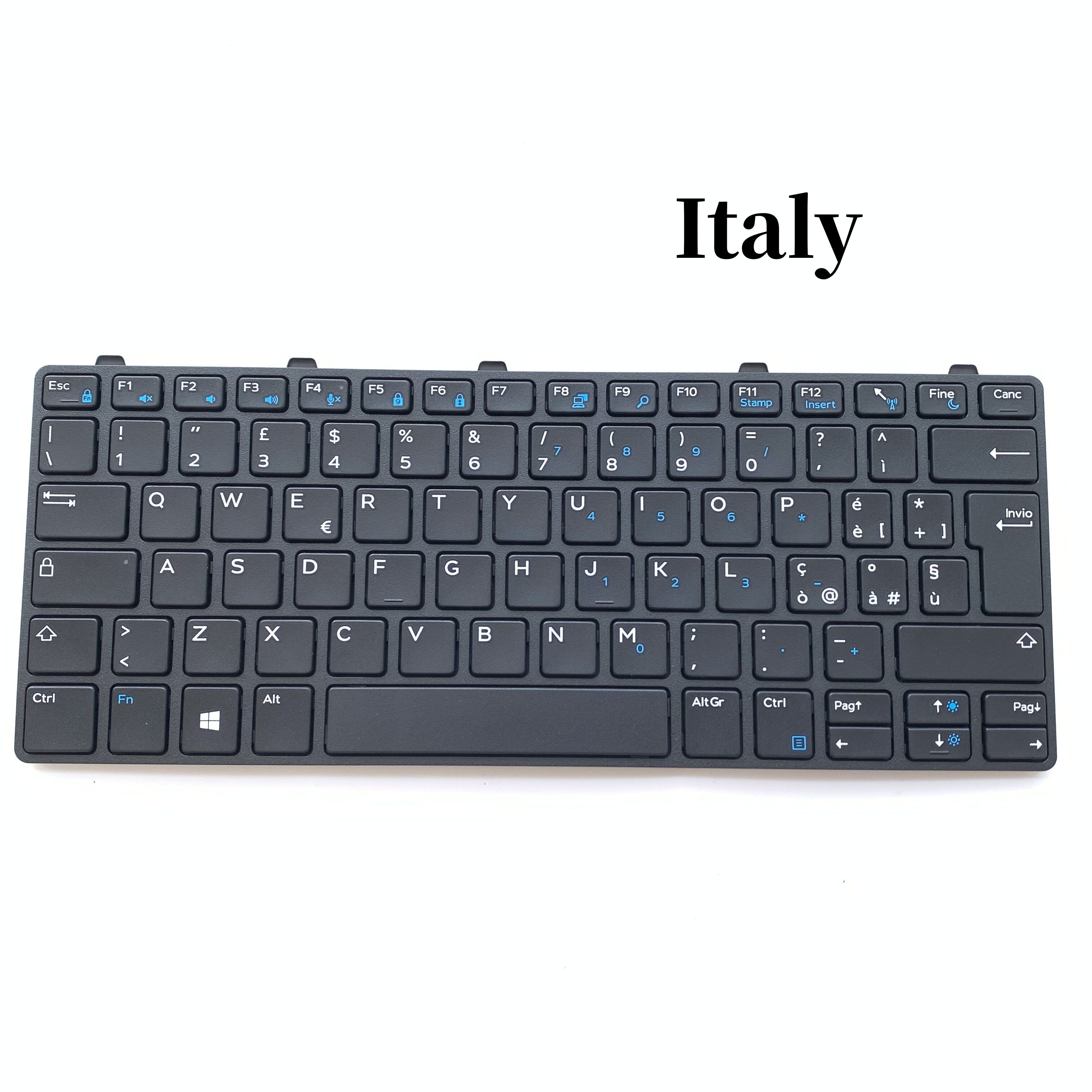 【KAMDSS015】100%new For Dell Latitude 3380 Lap Keyboard Us French ...