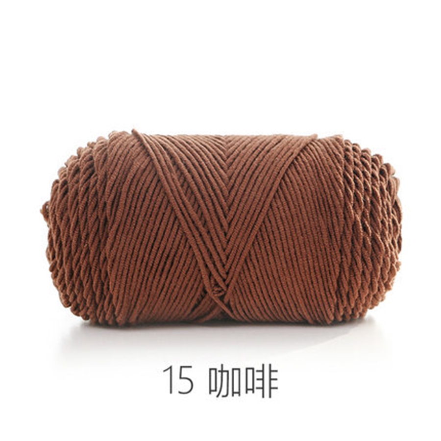 100G/PC Benang Kait Pelangi/Milk Cotton Rainbow Yarn/ 5 strands of ...