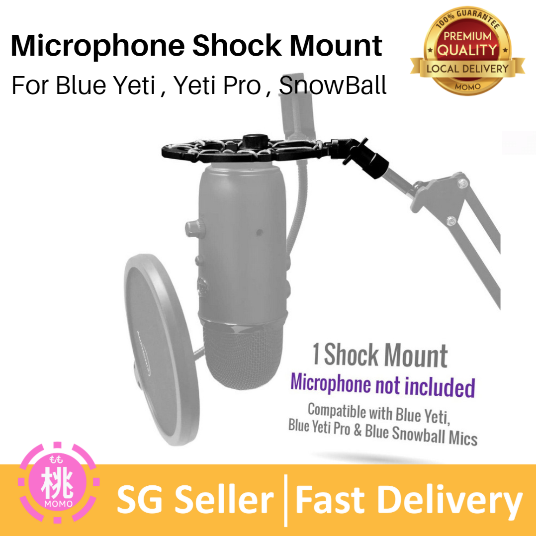 Shock Mount for Blue Yeti, SnowBall, Yeti X , Blue Nano and other Mics ...