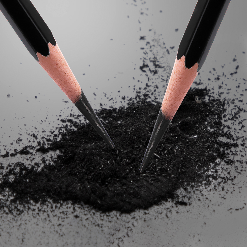 【EcoDealsq】Professional 2H HB B 2B 3B 4B 6B 8B 12B 14B Sketch Drawing ...