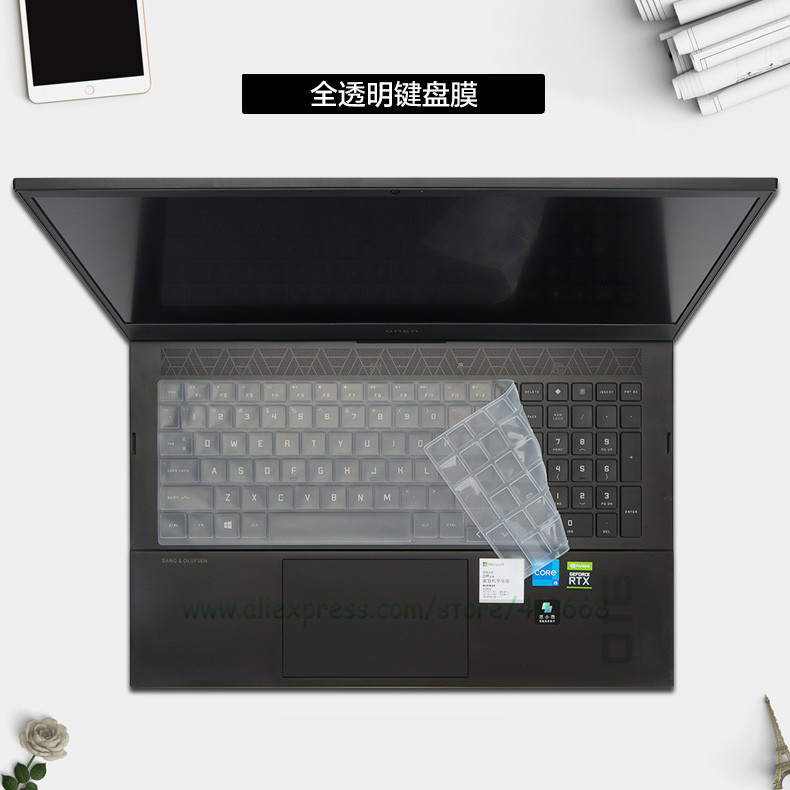 Silicone Laptop keyboard Cover Protector For HP Victus 16.1" Gaming ...