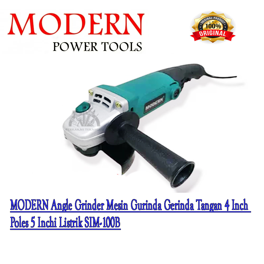 Modern SIM-100B Mesin Gerinda 4inch Angle Grinder Mesin Gurinda Gerinda ...