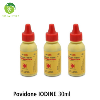 Onemed Povidone Iodine Ecodine 60 ml Obat Merah Antiseptik 60ml ...