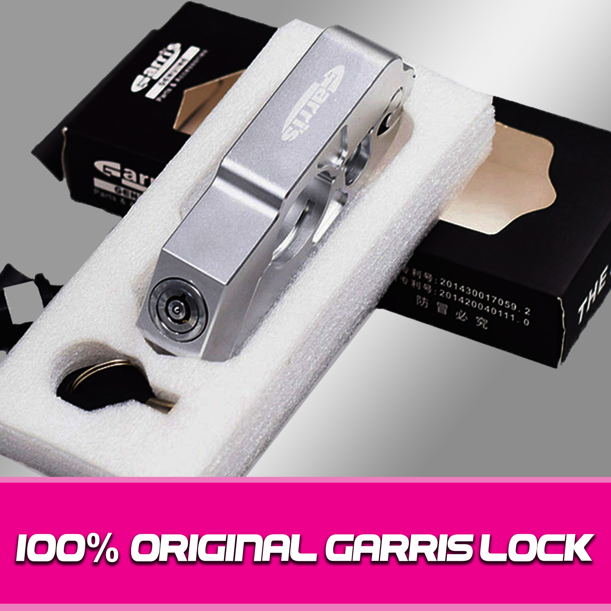 GARRIS Lock Throttle Handle Brake Lock Bunyi Pendikit Brek Kunci ...