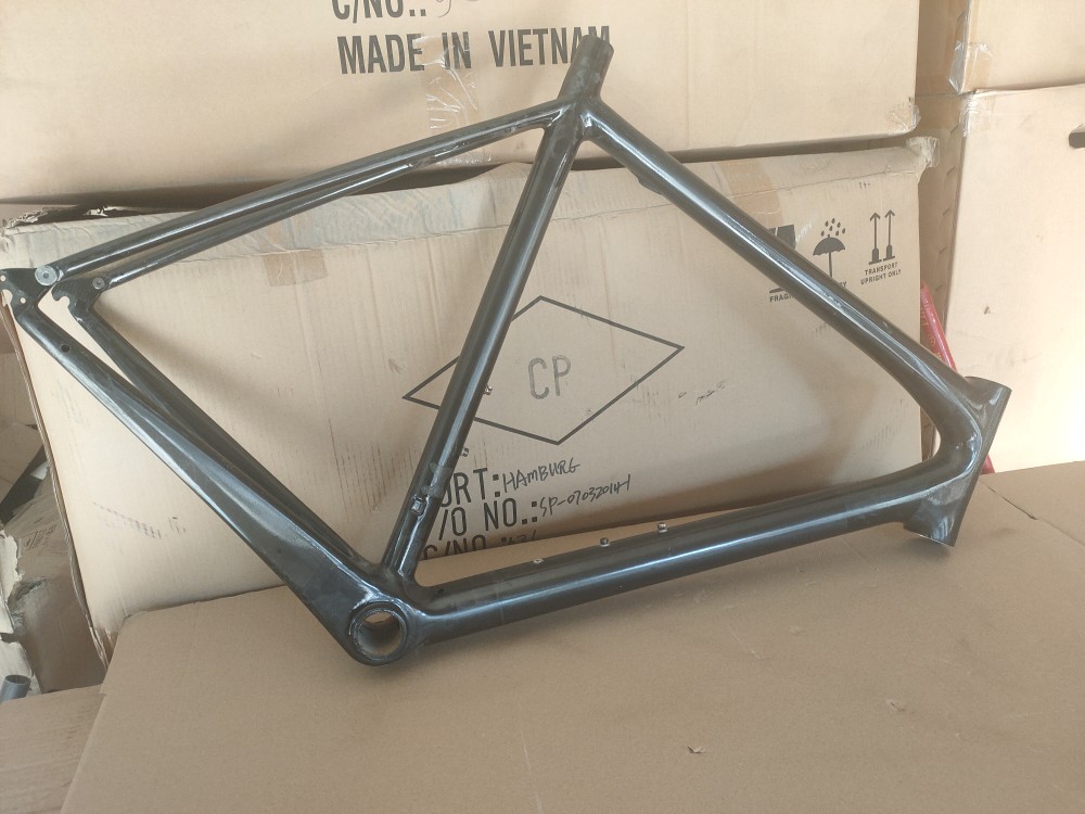 Carbon fiber blank road frame 590/620 high press-in BB30 axle seat tube ...