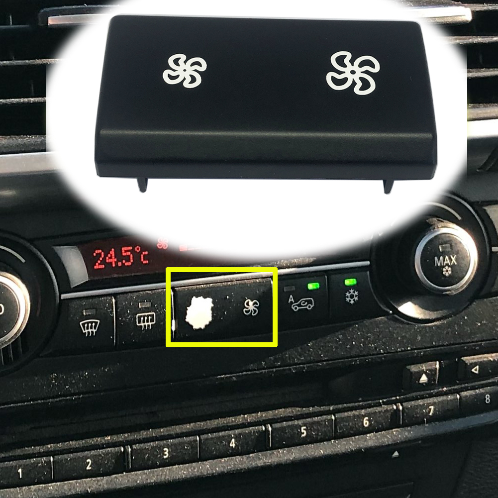 【COOL】 Heater Climate Air Conditioning Control Panel Fan Speed Button ...
