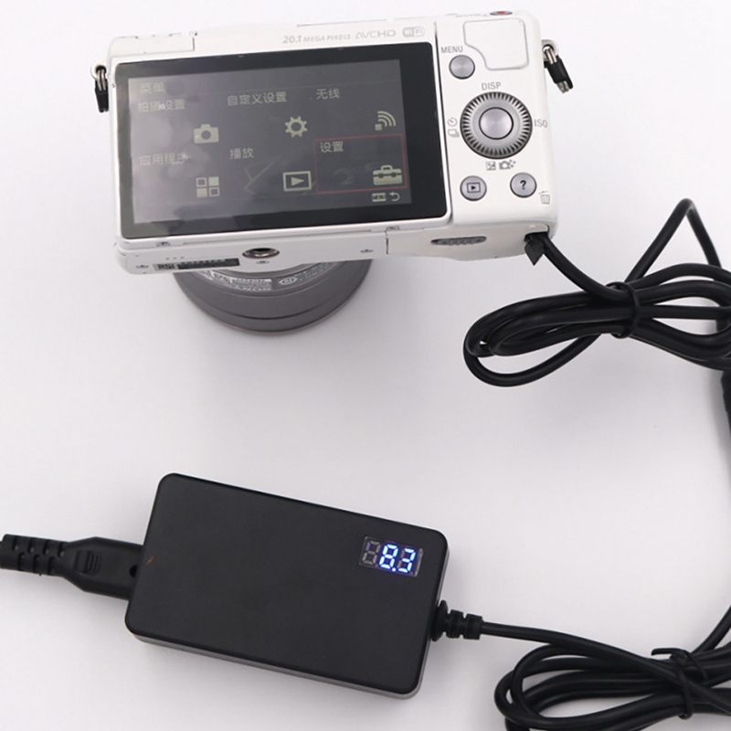 ACK-E6 Dummy Battery Power Adapter for Canon EOS R R5 R6 5D4 EU Plug ...