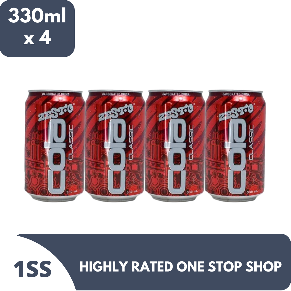 Zesto Cola Classic 330ml x 4 | Lazada PH