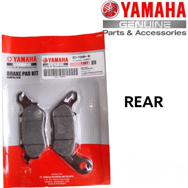 Meroca YAMAHA NMAX V1 V2 BRAKE PADS GENUINE | Lazada PH