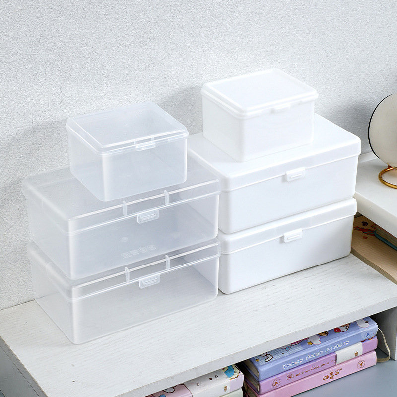 Korean Transparent Storage Box Blind Box Card Photocard Storage Box ...