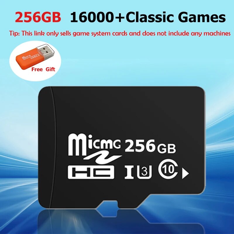 🔥【 Quick Shipping 】 COD 🔥Miyoo-Mini Game TF Card, 64GB, 128GB, 256GB ...