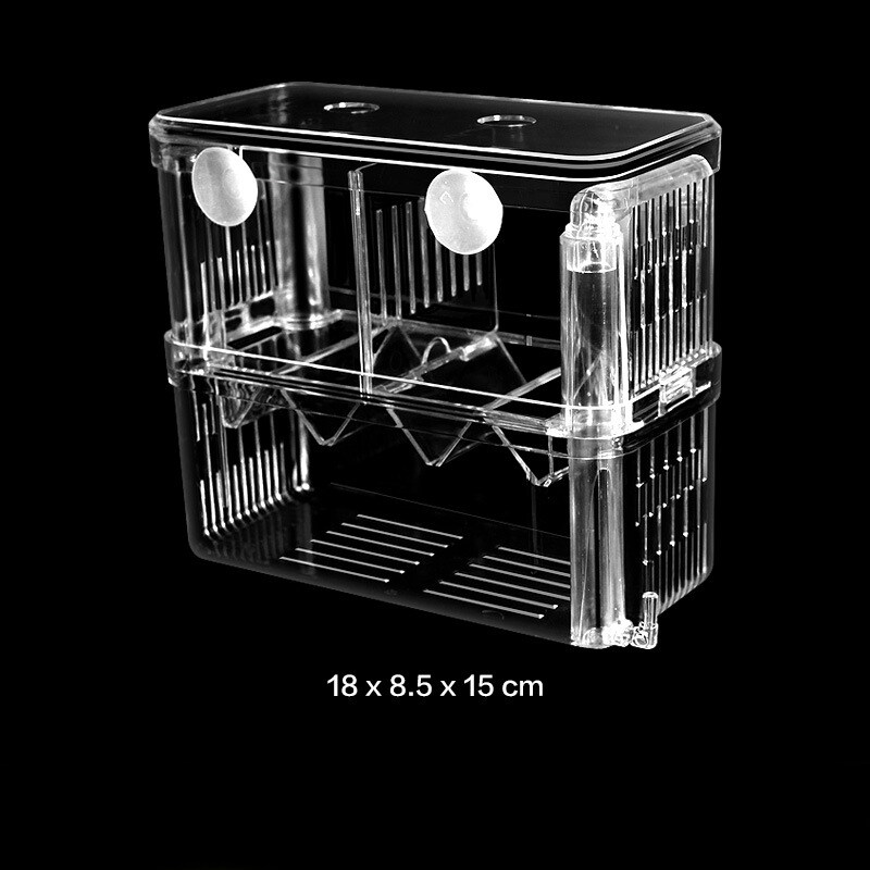 【HATELI】Aquarium Tanks Aquarium Isolation Box Fighting Fish Hatching ...
