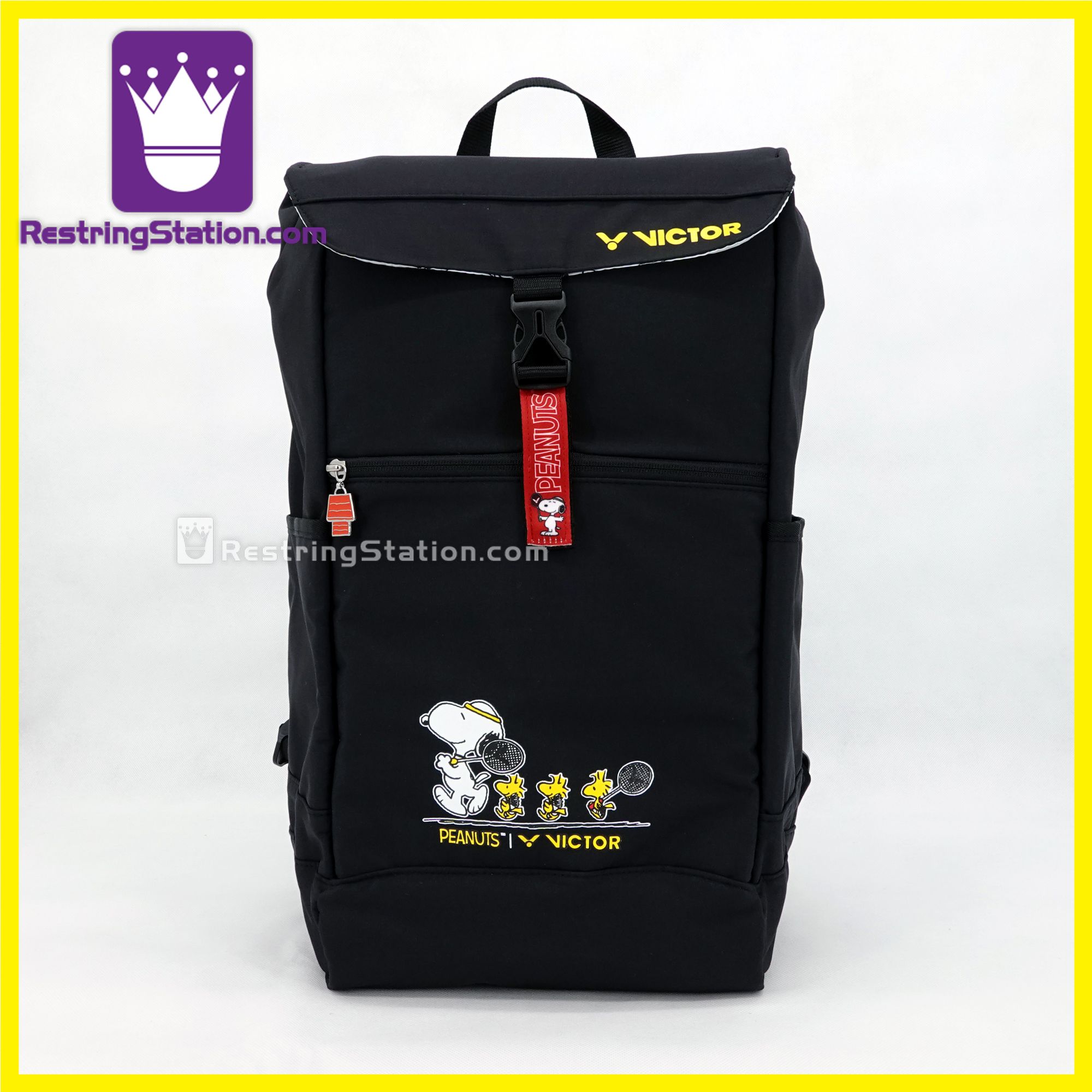 [100% Genuine & Ready Stock] VICTOR X Peanut Snoopy Badminton Backpack ...
