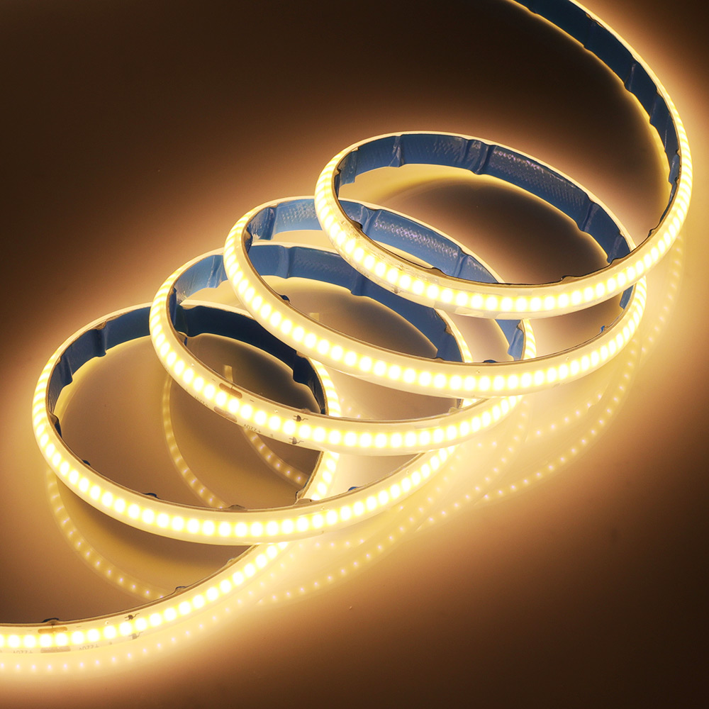 Ip65 Waterproof Cob Led Strip 220v Ac Flexible Led Tape 288led/m High ...