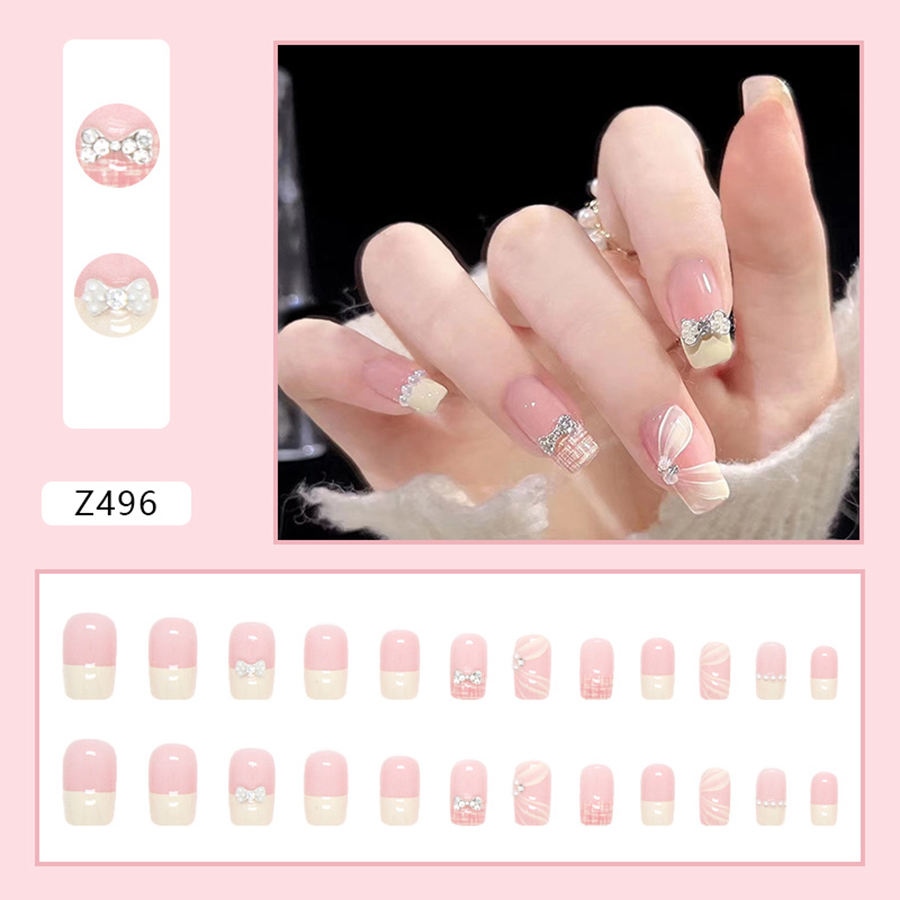 MUJI Chibi Maruko handmade manicure and wearable nails 2023 new ...
