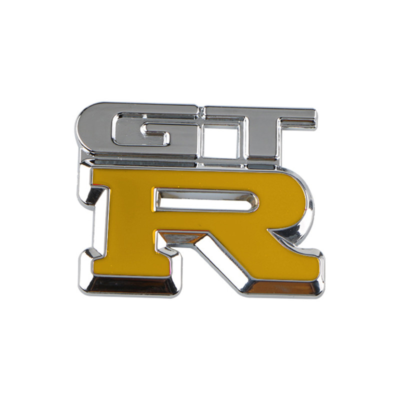 【Hottest Trends】GTR Car Logo Emblem Metal R GT Decals Badge Labeling ...
