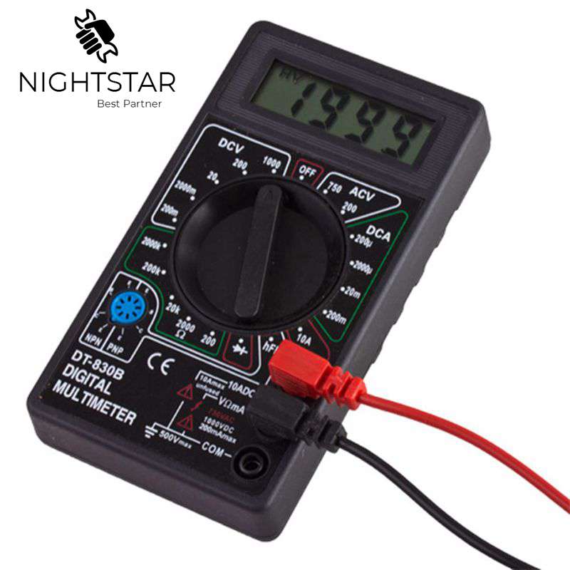 【Good sharing!】Digital Multimeter DC AC Voltmeter Ammeter Ohm Diode ...