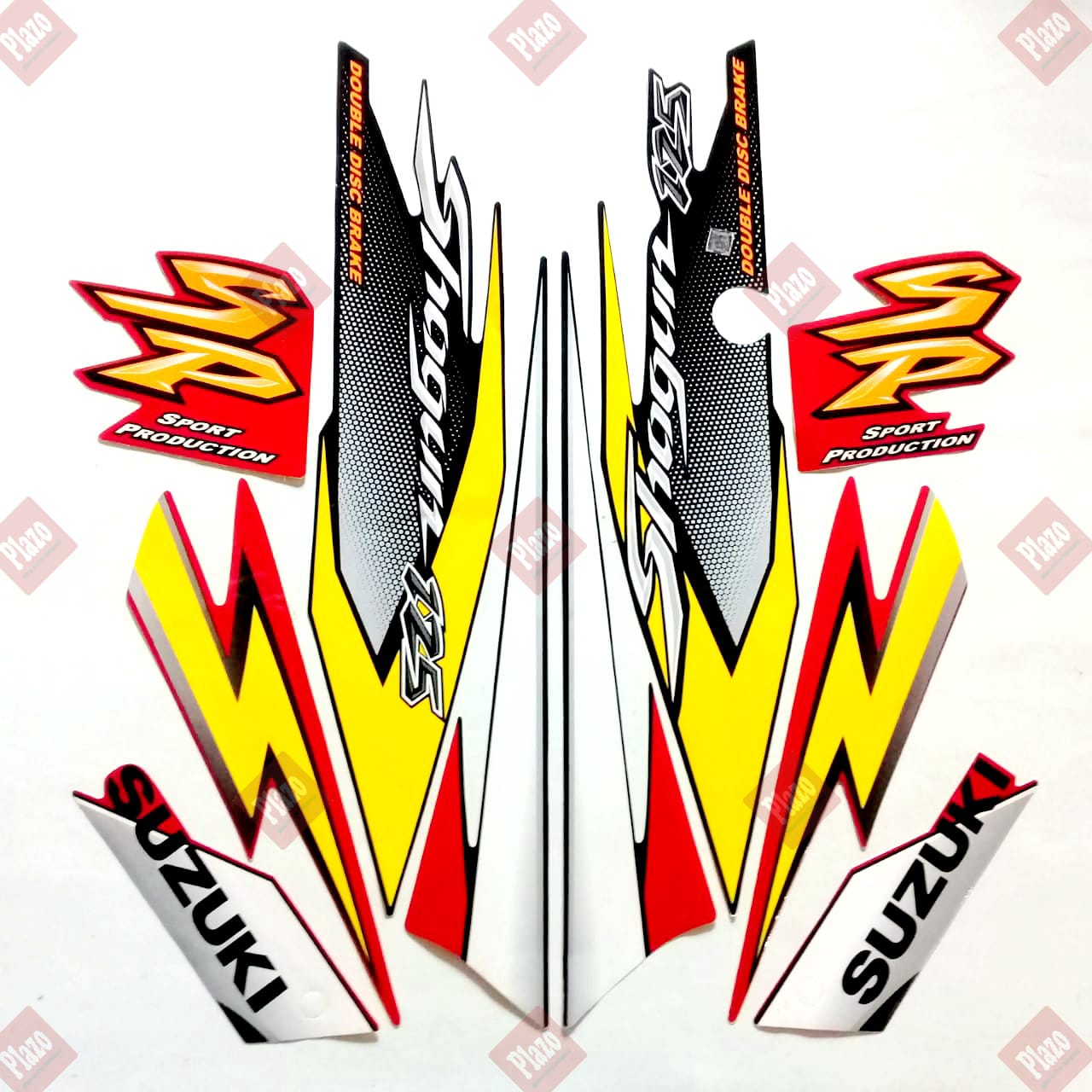 Sticker Striping Lis Body Motor Suzuki Shogun SP 125 Tahun 2006 ...