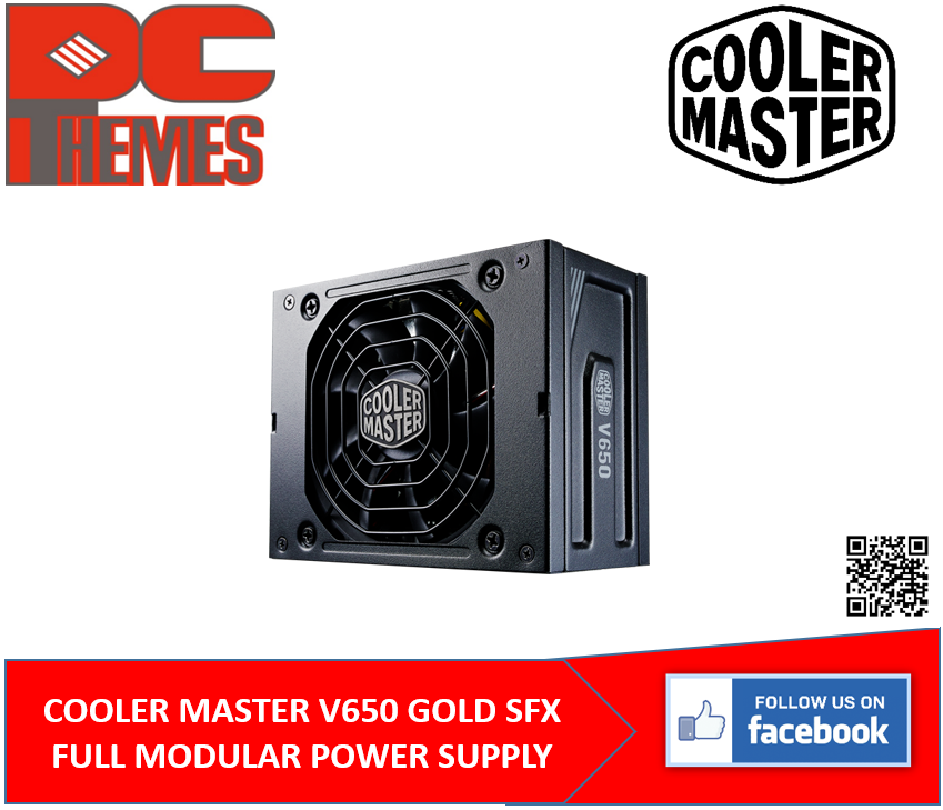 COOLER MASTER V650 GOLD SFX FULL MODULAR POWER SUPPLY | Lazada Singapore