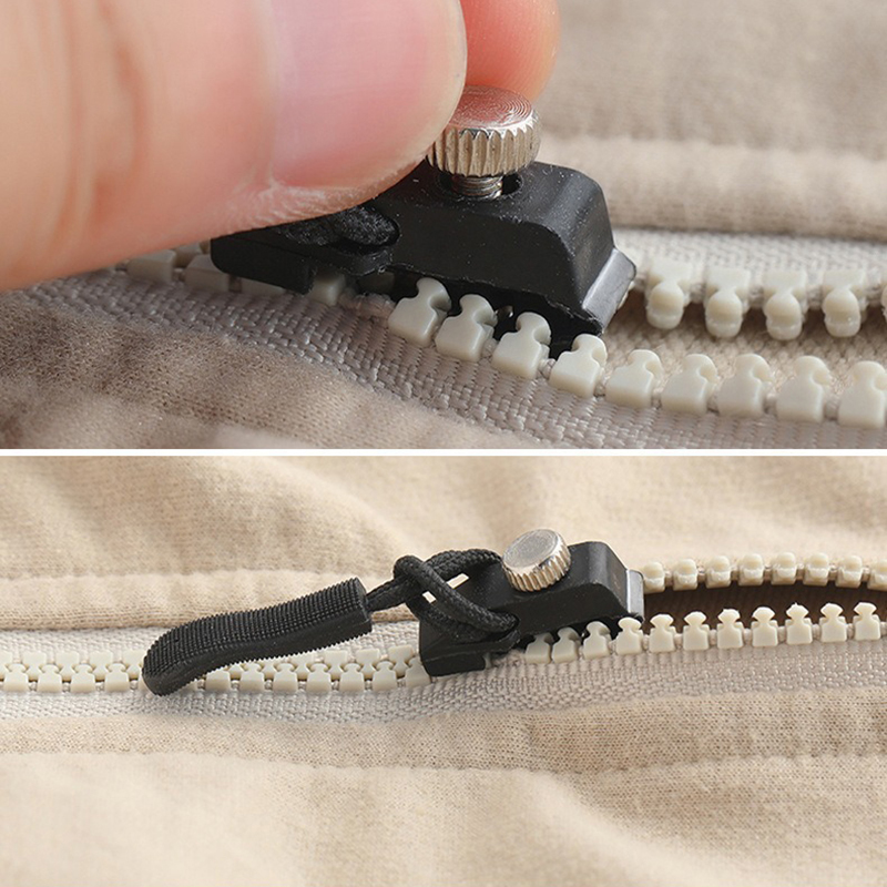 5Pcs Universal Detachable Metal Zipper Slider Puller Repair Kit DIY ...