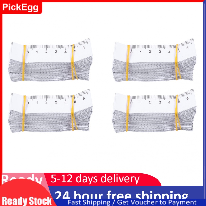 PickEgg 100pcs Disposable Double-sided Paper Tape Measure Wound ...