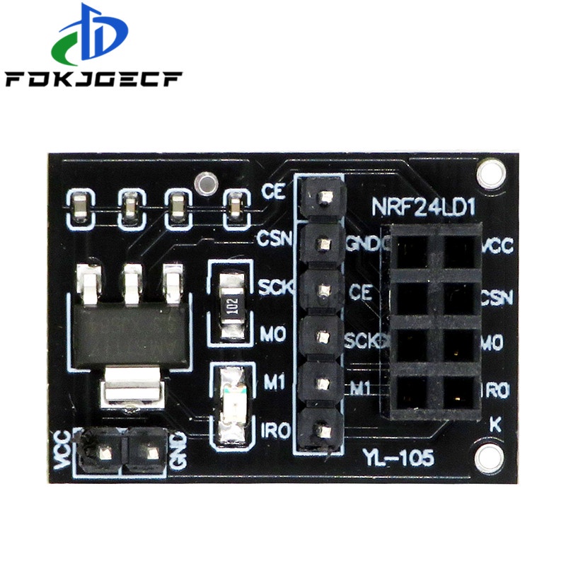 5pcs NRF24L01 Wireless adapter module 3.3V New Socket Adapter plate ...