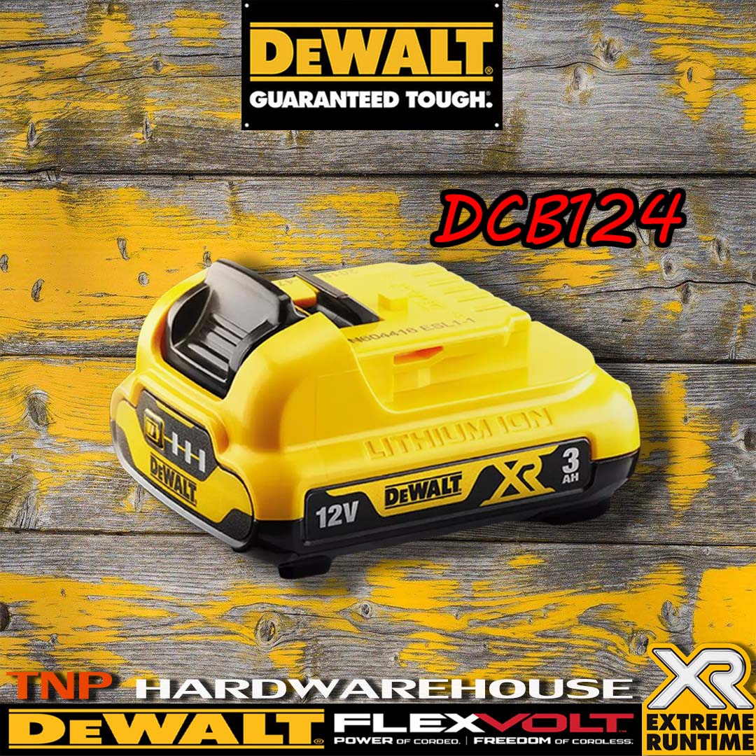 DEWALT แบตเตอรี่ Lithium-ion 12V 2.0Ah,3.0Ah รุ่น DCB127,DCB124 รับ ...