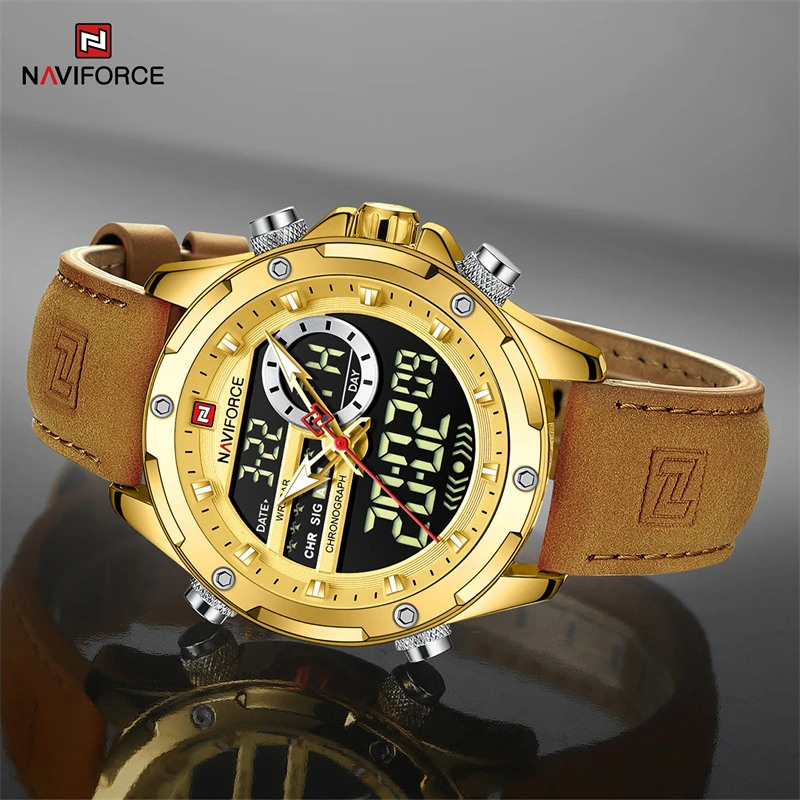 Gentlemange NAVIFORCE Luxury Brand Original Watches For Men Casual ...