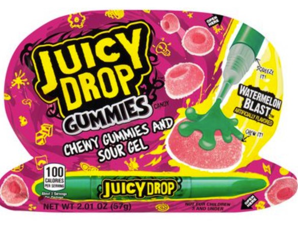Juicy Drop Gummies Candy Gel Pen ขนมอเมริกา (57g) USA candy ขนมเยลลี่ ...