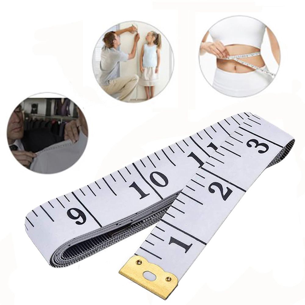 Flexible Double Scale Soft Ruler Clothes Sewing For Waist Chest Legs ...