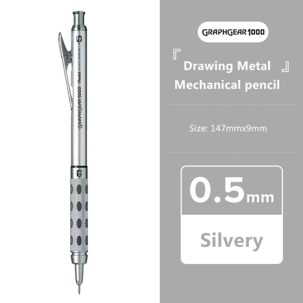 GraphGear Low Center of Gravity Mechanical Pencil Telescopic Protective ...
