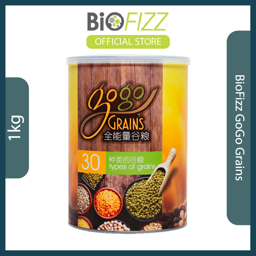 BIOFIZZ Gogo Grains 1kg Multigrain Meal Replacement Grain Multivitamin ...